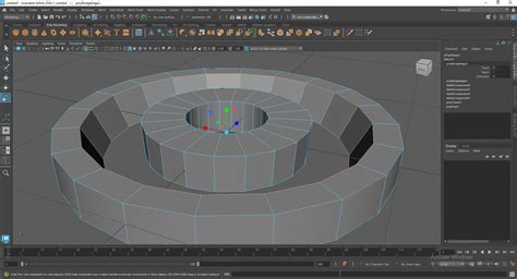 how do i align edge loop together so that the faces are perfectly vertical practicing by