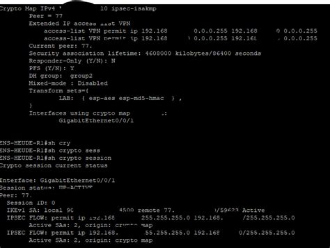 Solved Tunnel Ipsec Up Active But No Traffic Ping Cisco Community