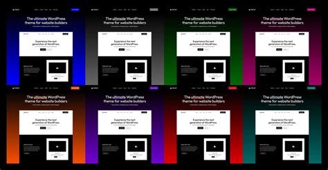 Style Variations Frost Wordpress Theme
