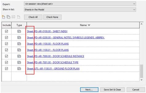 Solved Sheet Export Without Extention Autodesk Community