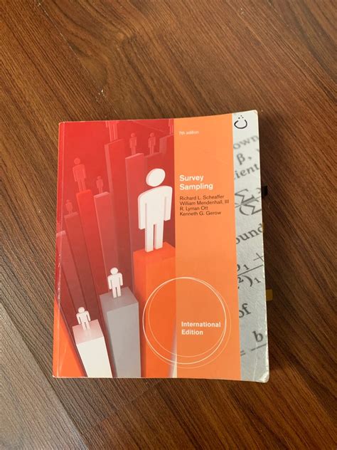 Survey Sampling Statistics Textbook Hobbies And Toys Books And Magazines Textbooks On Carousell
