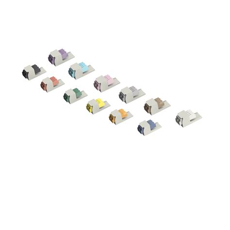 Panduit CMDJRORODLCZIW Mini Com Duplex Lc Adapter Module Keyed Gordon Electric Supply Inc