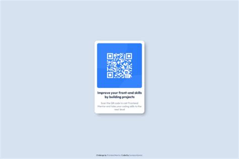 Frontend Mentor Qr Code Generator Using Scss And Flex Coding
