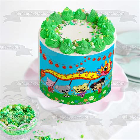Ni Hao Kai Lan Rintoo Tolee Lulu Y Hoho Imagen Comestible Para Decora A Birthday Place