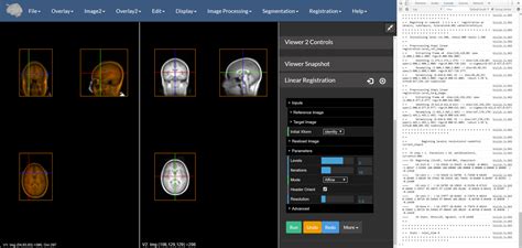 The Dual Viewer Application Bisweb Manual