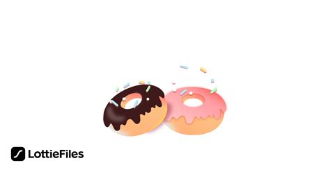 Free Donuts Animation By Xiaoxinchen Lottiefiles