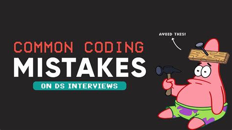 10 Ways Not To Suck On Coding Interviews For Data Science Youtube