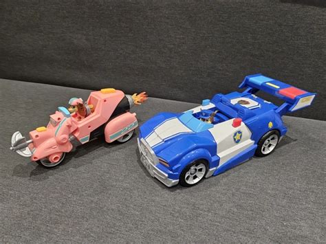 Paw Patrol Movie Chase 2 In 1 Transforming City Cruiser Liberty Deluxe