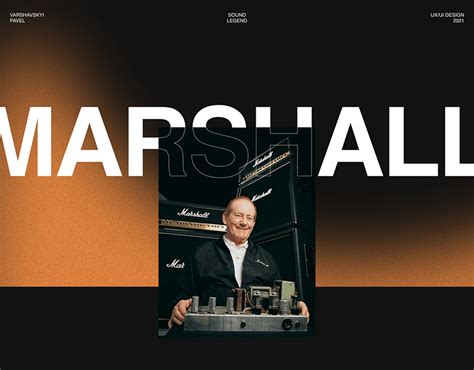 Marshall | Behance