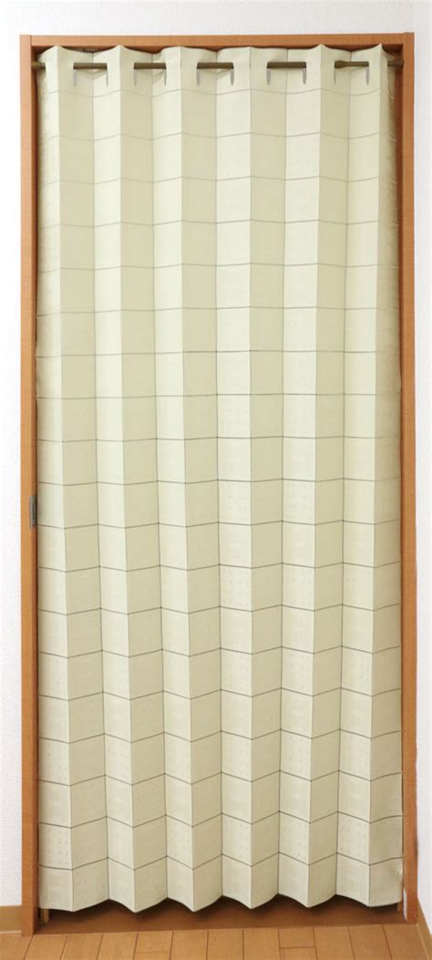 アコーディオンカーテン 間仕切り 断熱 幅98cm×丈200cm フリーカット パタパタカーテン プレミアム 高密度生地 省エネ 目隠しカーテン 仕切り リビング 階段 カーテン
