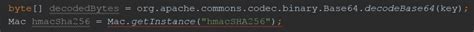 Java Hmacsha256 Algorithm In Android Api 23 Stack Overflow