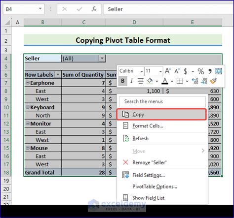 How To Format An Excel Pivot Table The Complete Guide Exceldemy