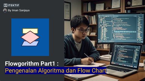 Flowgorithm Part1 Pengenalan Algoritma Dan Flow Chart Youtube
