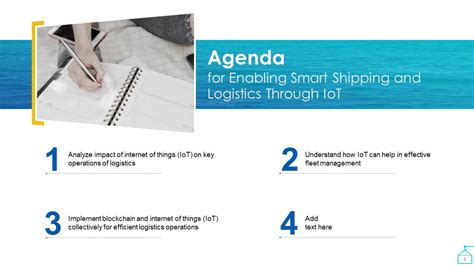 Top 10 Enabling Smart Shipping And Logistics Through Iot Powerpoint