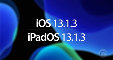 Download IOS 13 1 3 IPadOS 13 1 3 IPSW Links OTA Update Released For IPhone And IPad
