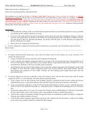 Problem Set 1 2022 Fall Ying 1 Pdf FINA 3080 AB Fall 2022 Problem Set 1 Bonds Valuation Prof