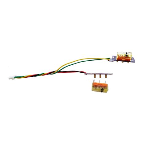 qisuw mouse micro switch button board cable hot swap switch button