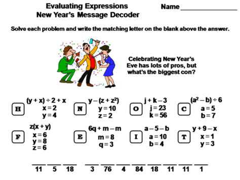 9 Effective Activities To Evaluate Algebraic Expressions Teaching