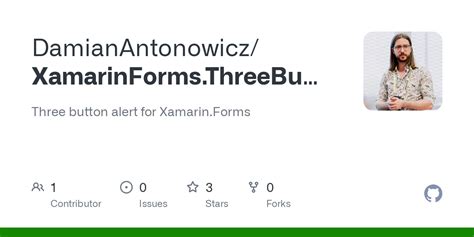 Github Damianantonowicz Xamarinforms Threebuttonalert Three Button Alert For Xamarin Forms