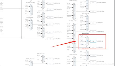 Stm32h743 Cubemx 使用adc（16bit分辨率）模数转换器读取cpu的温度（串行方式） Stm32h743 Adc Csdn博客