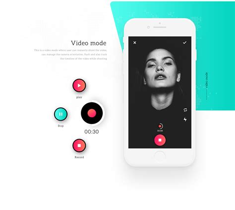 UI UX Design For Social Images Video Sharing Mobile App On Behance