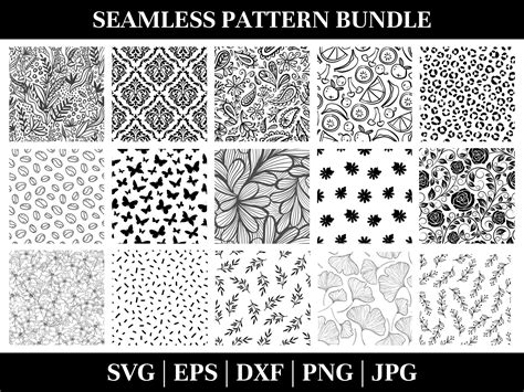 Seamless Patterns Svg Geometric Svg Geometric Clipart Geometric