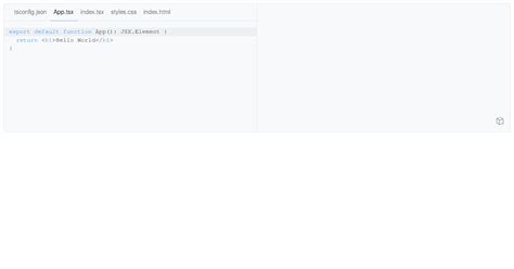 New Bundler Codesandbox