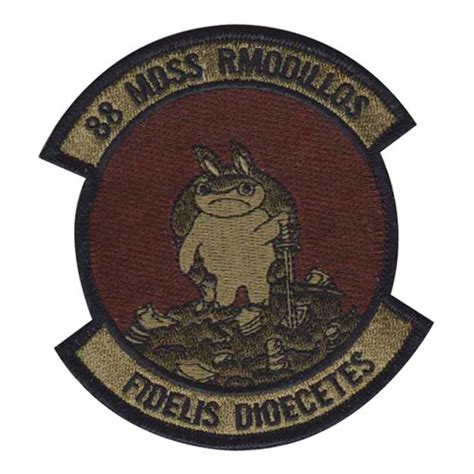 88 Mdss Rmodillos Ocp Patch 88th Medical Support Squadron Patches