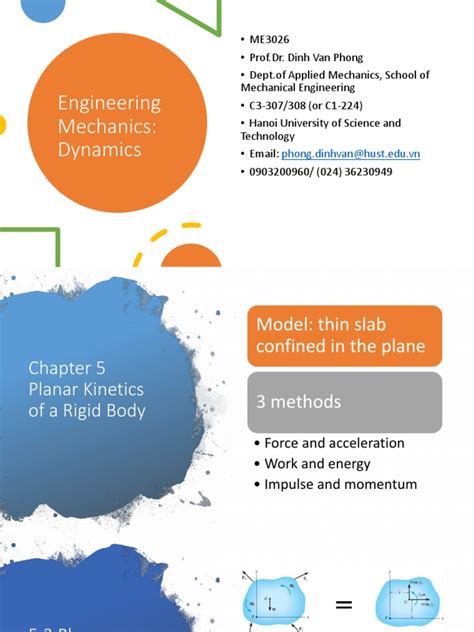 Presentation Slides 15th Week Pdf Rotation Around A Fixed Axis Angular Momentum