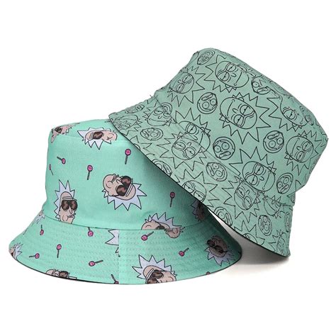 남녀공용 만화 버킷햇 야외 자외선 차단 귀여운 여름 어부 모자 낚시 모자 파나마 비치 모자 신제품 Aliexpress