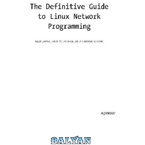 خرید و قیمت دانلود کتاب Definitive Guide To Linux Network Programming ا