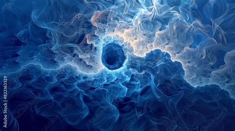 An Eternal Cycle Themed Abstract Background With Repeating Patterns That Shift From Lively