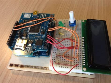 Kitpages Montage Arduino Wifi LCD