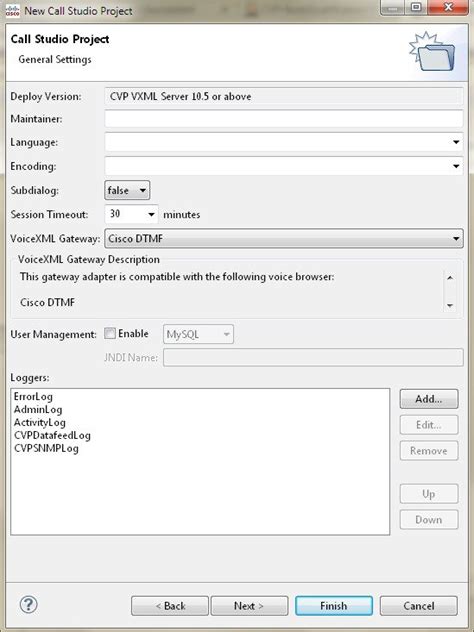 User Guide For Cisco Unified CVP VXML Server And Cisco Unified Call Studio Release