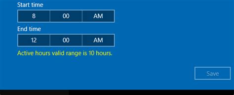 How To Manage Windows Update With Active Hours Feature