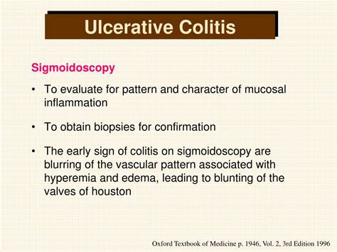 Ppt Diagnosis And Management Of Ulcerative Colitis Powerpoint Presentation Id 5369109
