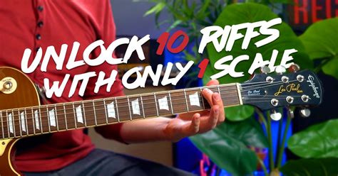 FIRST SCALE To Learn On Electric Guitar PLUS 10 RIFFS Andy Guitar