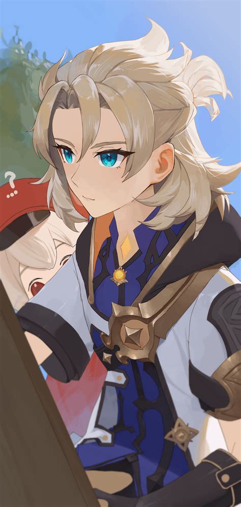 Albedo And Klee Rgenshinimpact