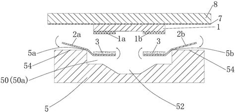 Led倒装芯片的封装治具的制作方法