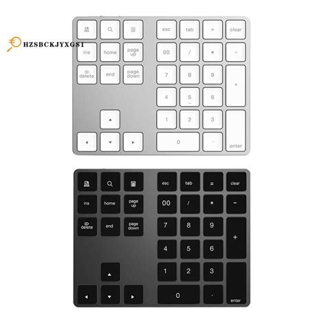 Bluetooth 3 0 Wireless Numeric Keypad 34 Keys Digital Keyboard For Accounting Teller Windows IOS