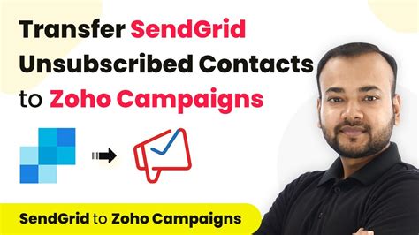 Automate Unsubscribe Actions From Sendgrid To Zoho Campaigns Using