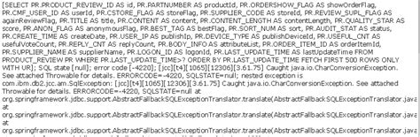 errorcode 4220 sqlstate null csdn博客