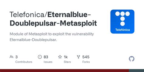 Github Telefonicaeternalblue Doublepulsar Metasploit Module Of