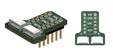 Pololu Micro Metal Gearmotor Breakout Jst Breakout Kicad Pcb At Master Stevenpetryk Pololu