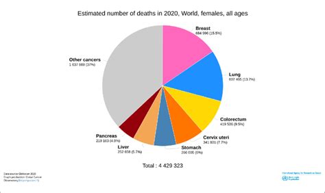 Who Pie Chart About Breast Cancer Statistical Analysis Download