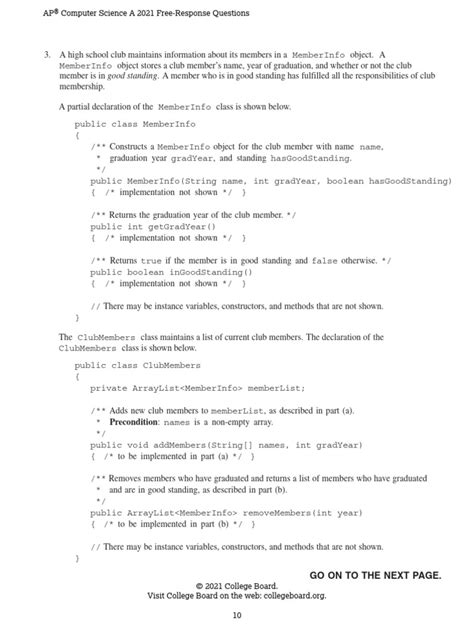 ap21 frq computer science a pdf integer computer science parameter computer programming