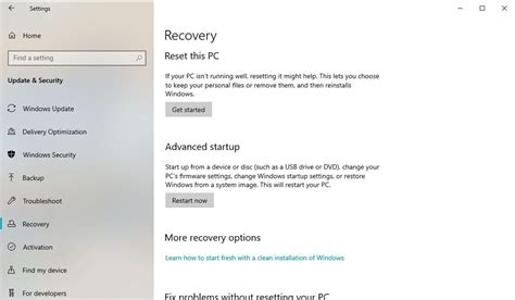 How To Factory Reset Windows 10 Or Use System Restore