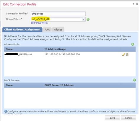 Firepower Remote Access Vpn Limit To Ad Group Cisco Community