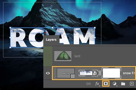 Fill Text With An Image In Photoshop