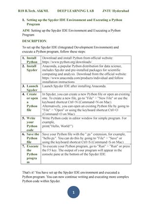 Devops LAB Manual Programs DEVOPS LAB MANUAL DEVOPS LAB MANUAL EXPERIMENT NO Write Code